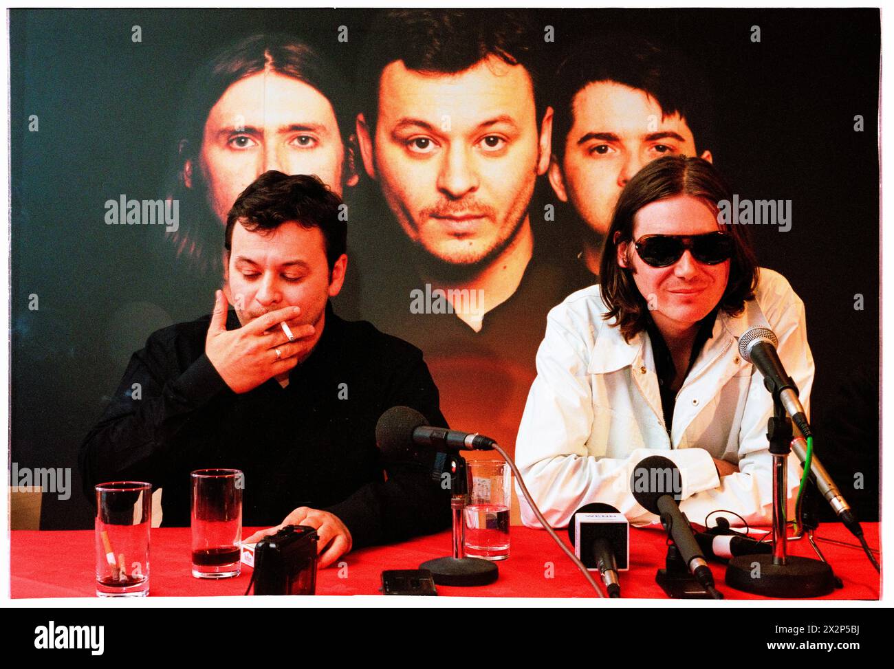 MANIC STREET PREACHERS, PRESS CONFERENCE, 1999: James Dean Bradfield ...