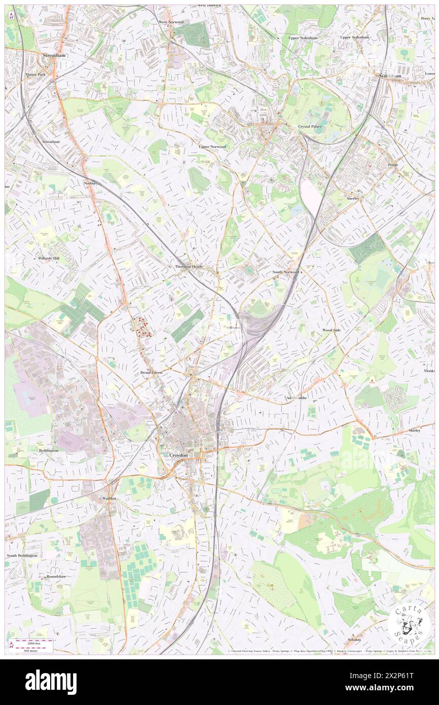 Selhurst, Greater London, GB, United Kingdom, England, N 51 23' 22'', S ...