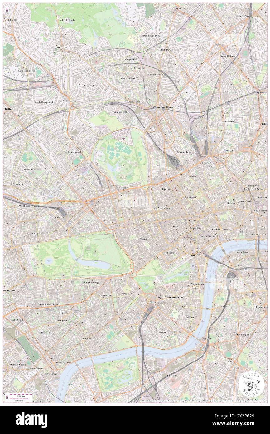 Marylebone high street map hi-res stock photography and images - Alamy