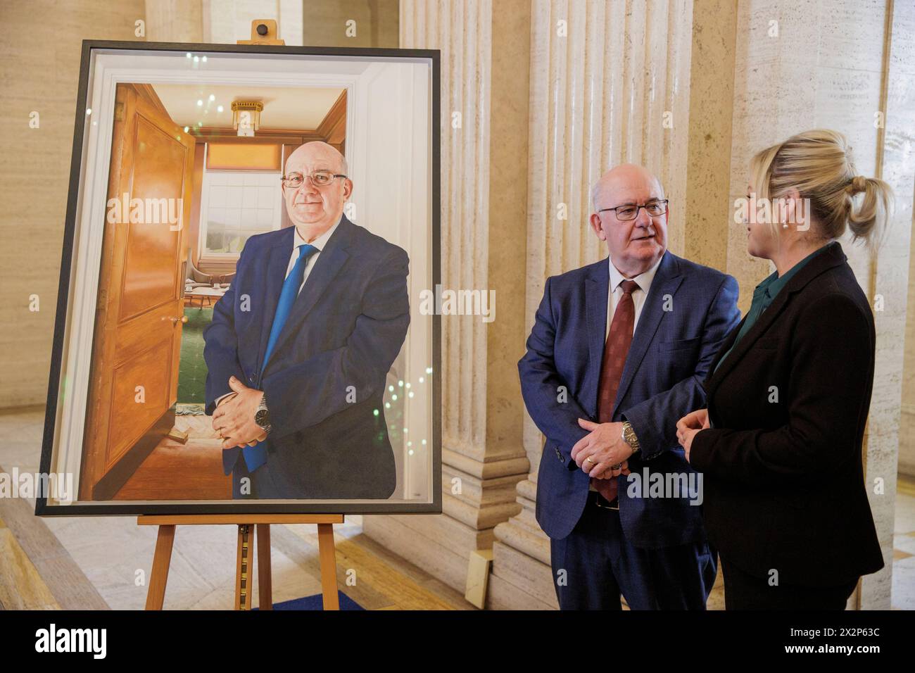 Former Stormont Assembly speaker Lord William Hay and First Minister ...