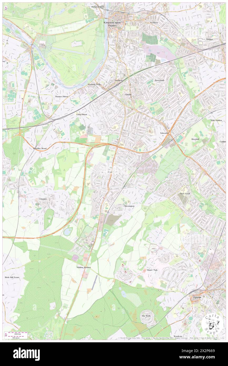 Chessington north and hook hi-res stock photography and images - Alamy