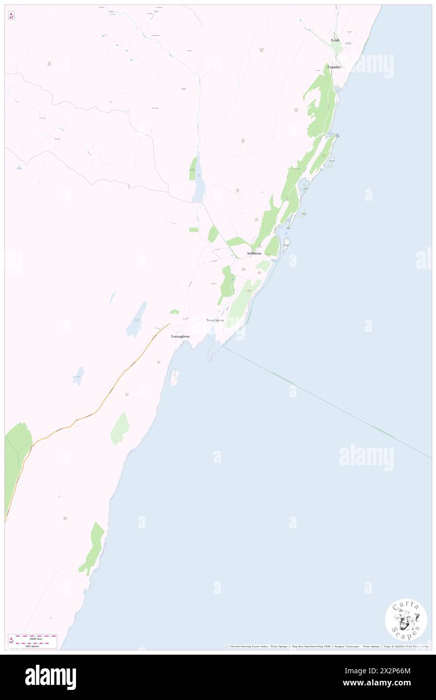 Inverlussa, Argyll and Bute, GB, United Kingdom, Scotland, N 56 0' 57 ...