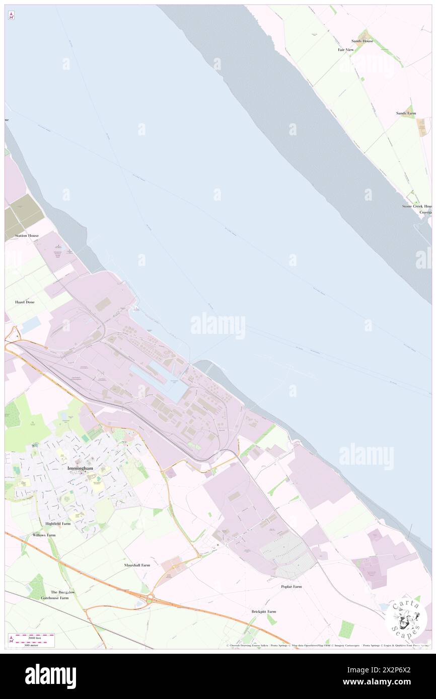 Immingham Roads, North East Lincolnshire, GB, United Kingdom, England ...