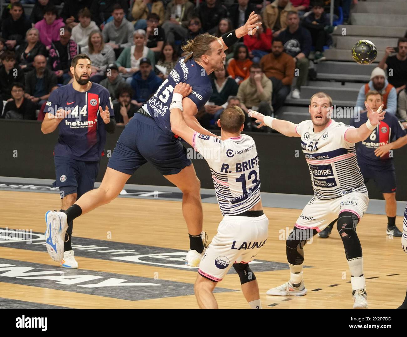 Ken Robin Tonnesen of Paris saint Germain during the French ...