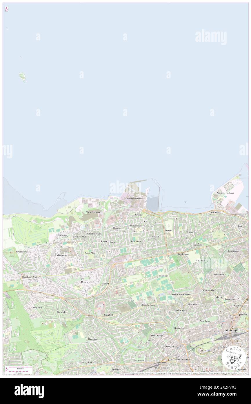 West Pier (historical), City of Edinburgh, GB, United Kingdom, Scotland ...