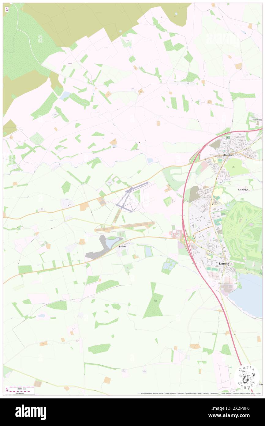 Balado Airfield, Perth and Kinross, GB, United Kingdom, Scotland, N 56 ...
