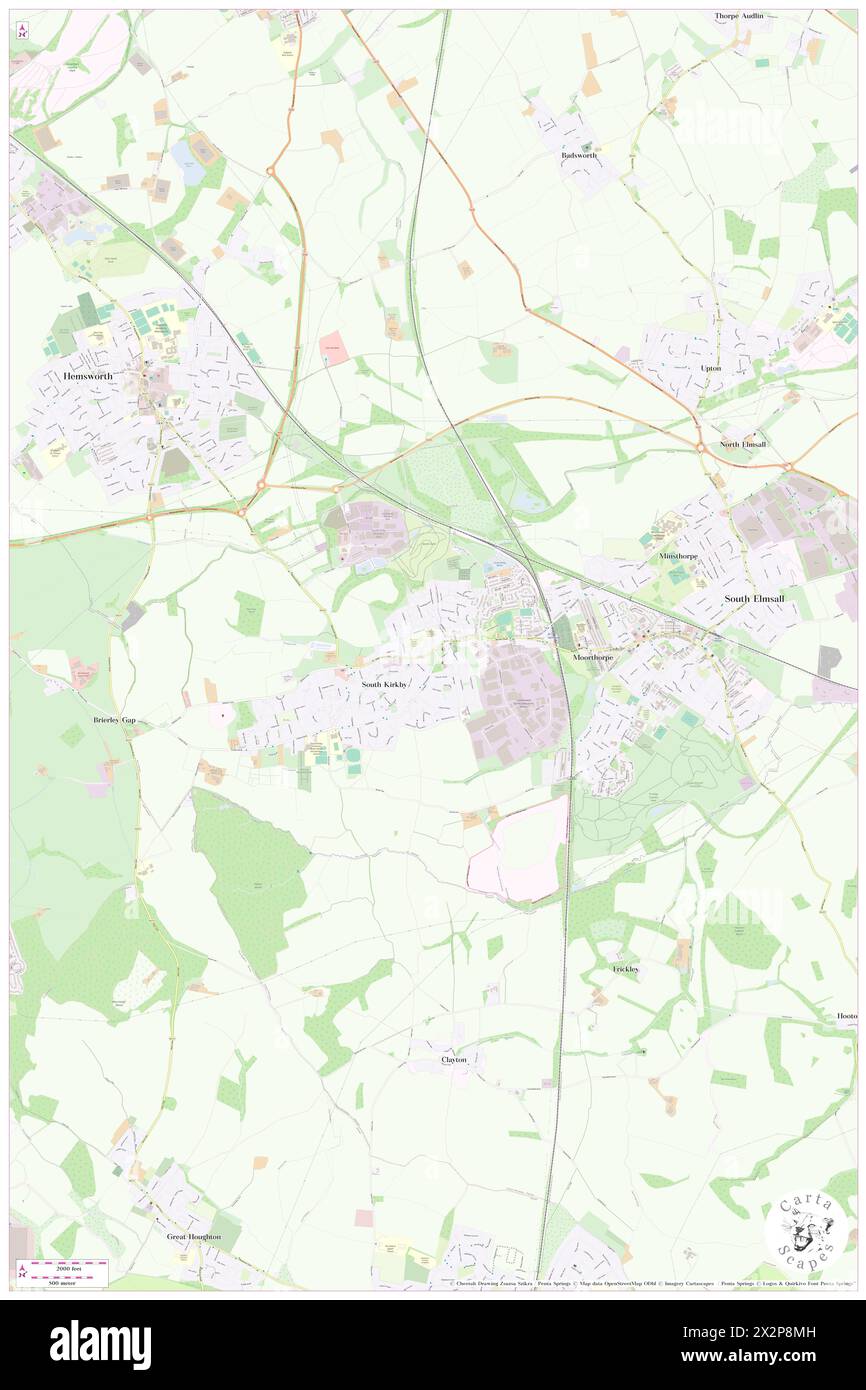 South Kirkby, City and Borough of Wakefield, GB, United Kingdom ...