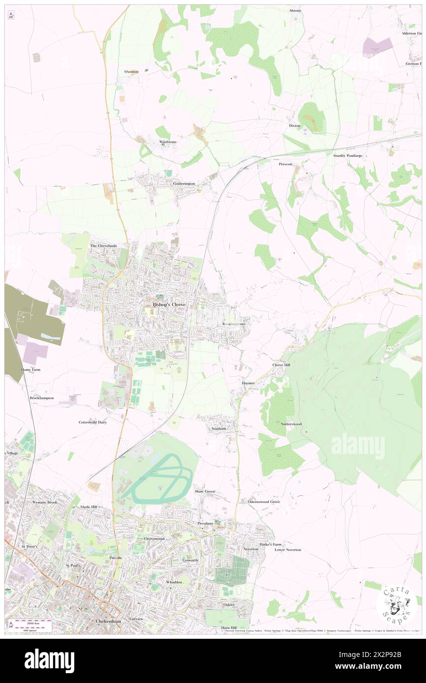 Woodmancote map hi-res stock photography and images - Alamy