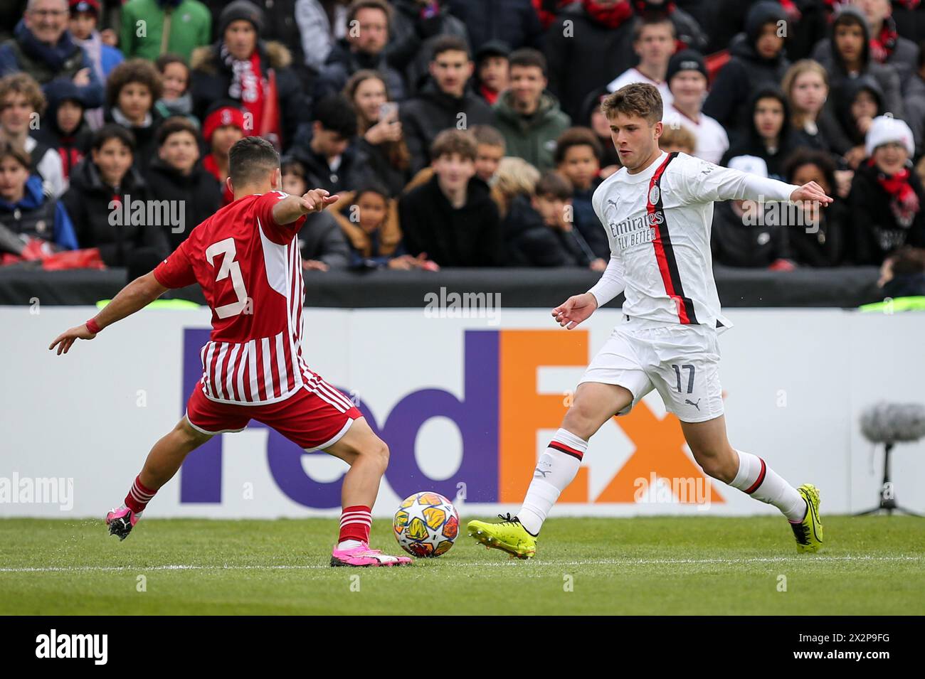 Nyon, Switzerland, 22st April, 2024. Filippo Scotti during the match ...