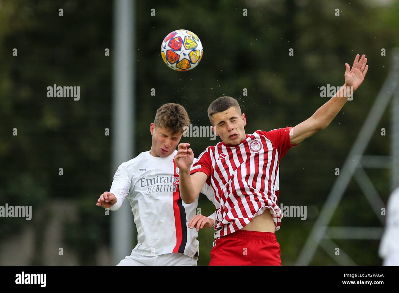Nyon, Switzerland, 22st April, 2024. Christos Mouzakitis during the ...