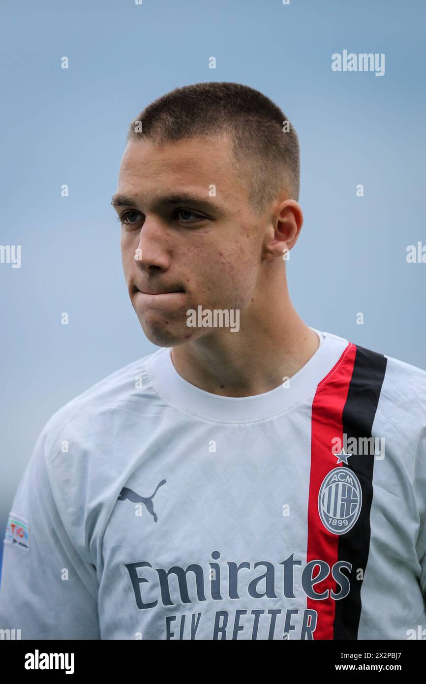 Nyon, Switzerland, 22st April, 2024. Vittorio Magni during the match ...