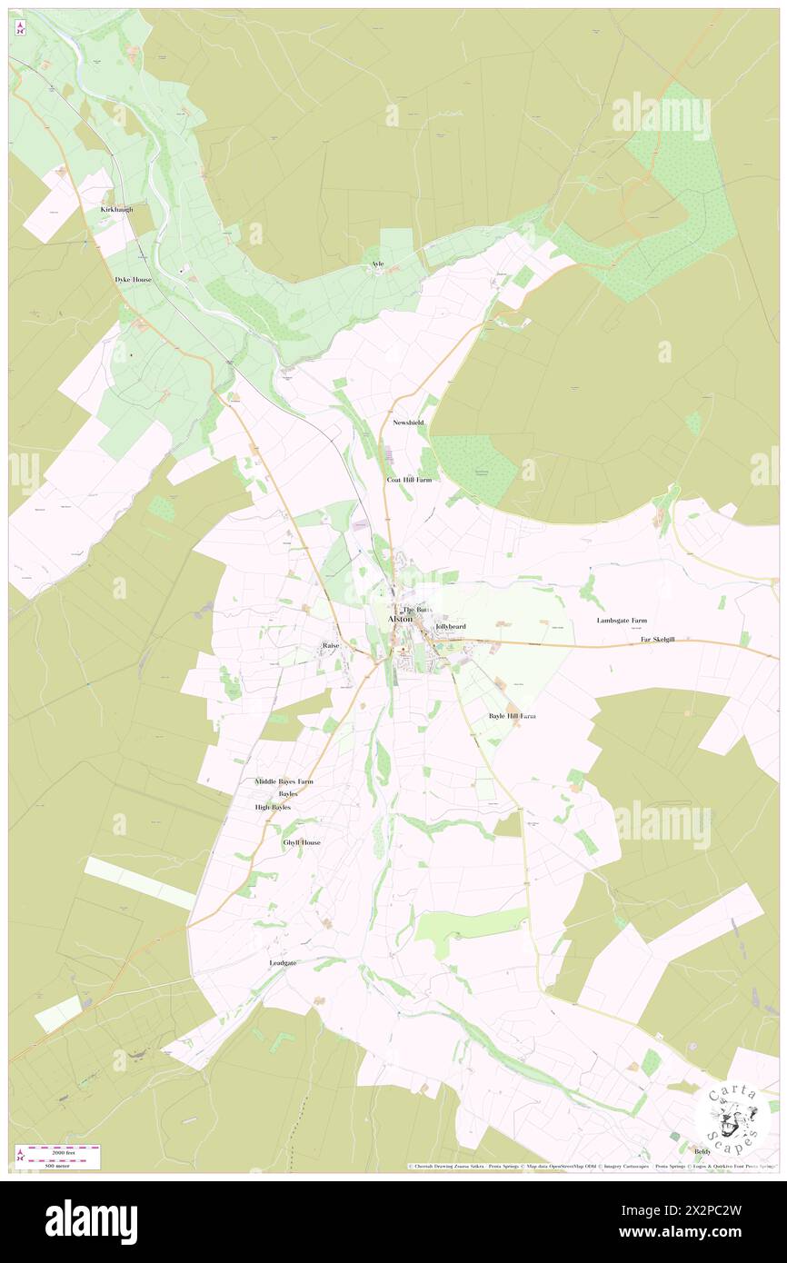 Alston, Cumbria, GB, United Kingdom, England, N 54 48' 52'', S 2 26' 30 ...