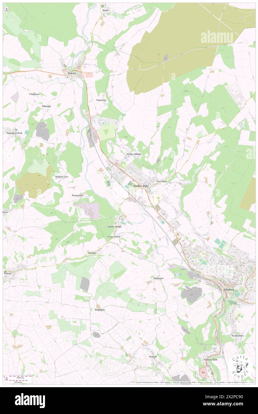 Darley Dale, Derbyshire, GB, United Kingdom, England, N 53 9' 37'', S 1 ...