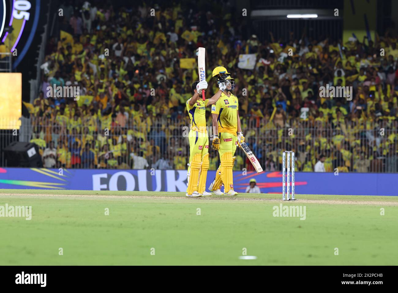 Tata IPL 2024 : Chennai, India. 23rd Apr, 2024. CSK Vs LSG : ( Chennai Super Kings Vs Lucknow ...