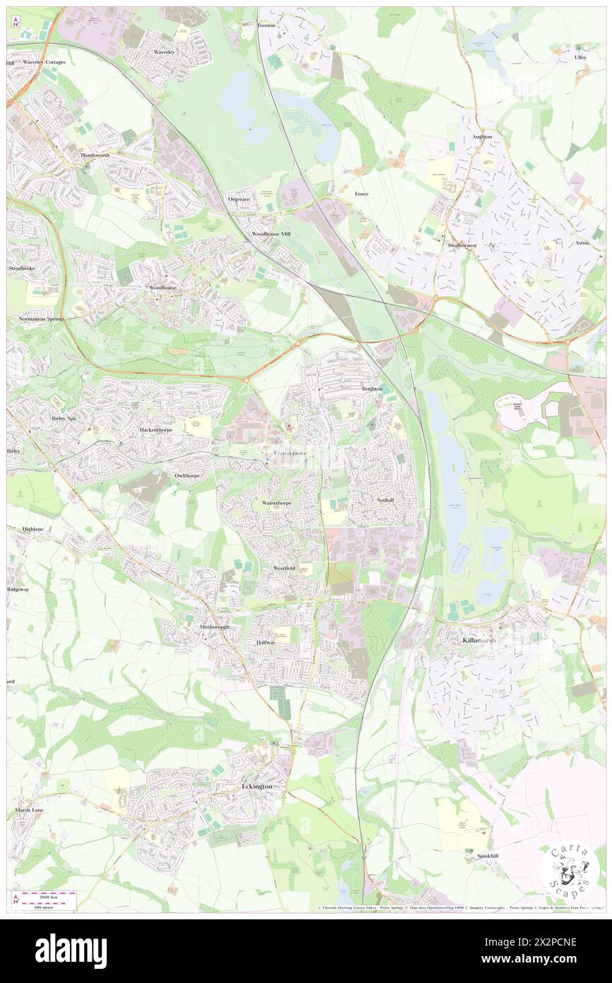 Beighton - Drake House La, Sheffield, GB, United Kingdom, England, N 53 ...