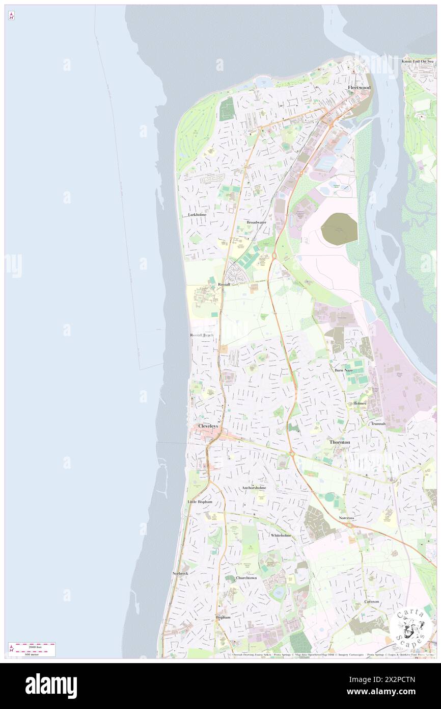 Westbourne Road, Lancashire, GB, United Kingdom, England, N 53 53' 27 ...