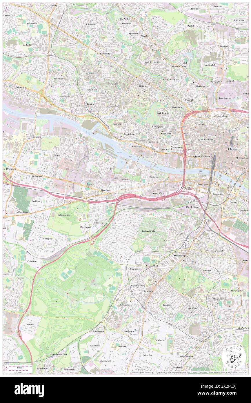 Glasgow subway map hi-res stock photography and images - Alamy