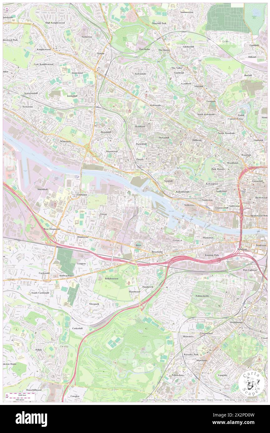 Glasgow subway map hi-res stock photography and images - Alamy