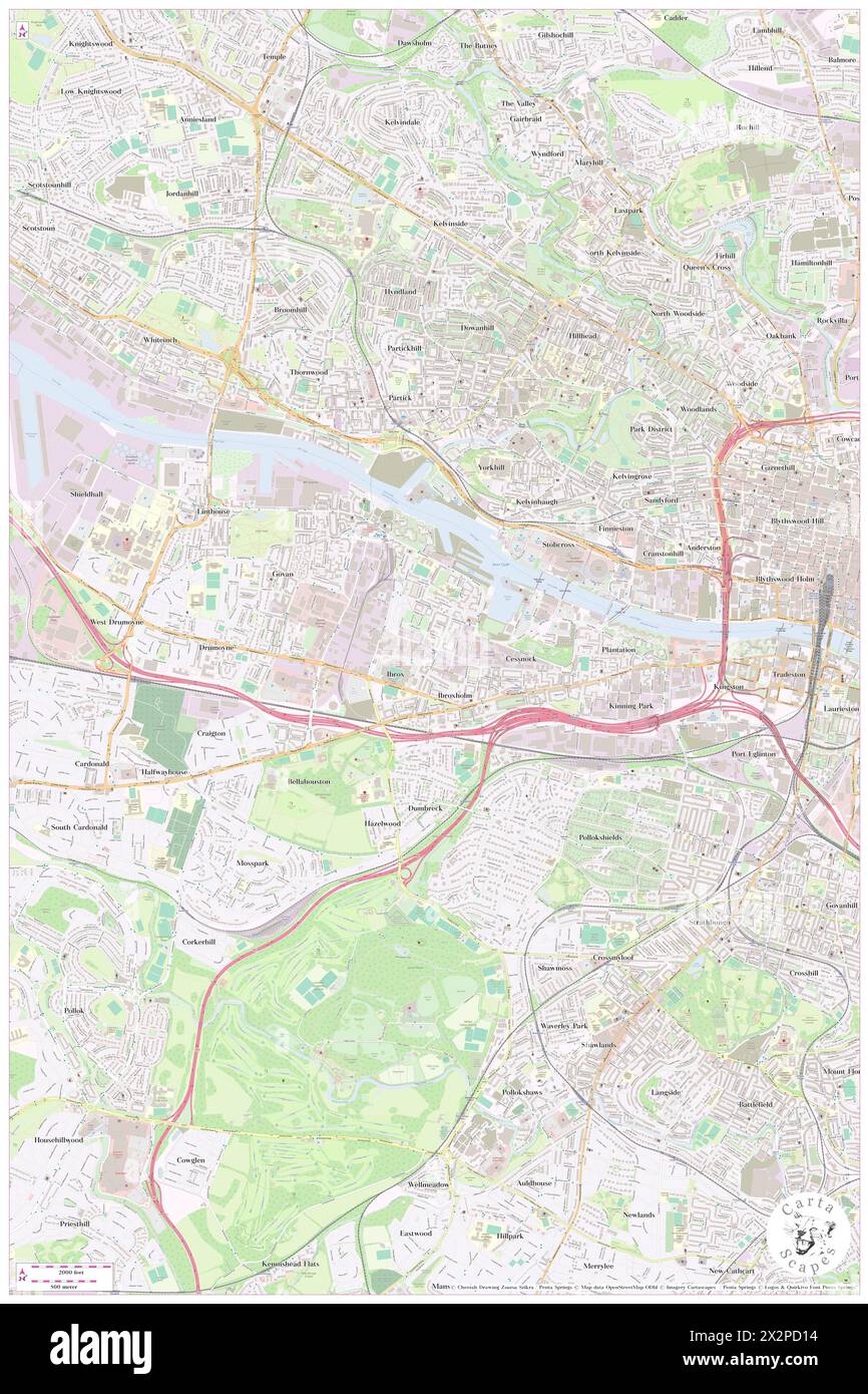 Glasgow subway map hi-res stock photography and images - Alamy