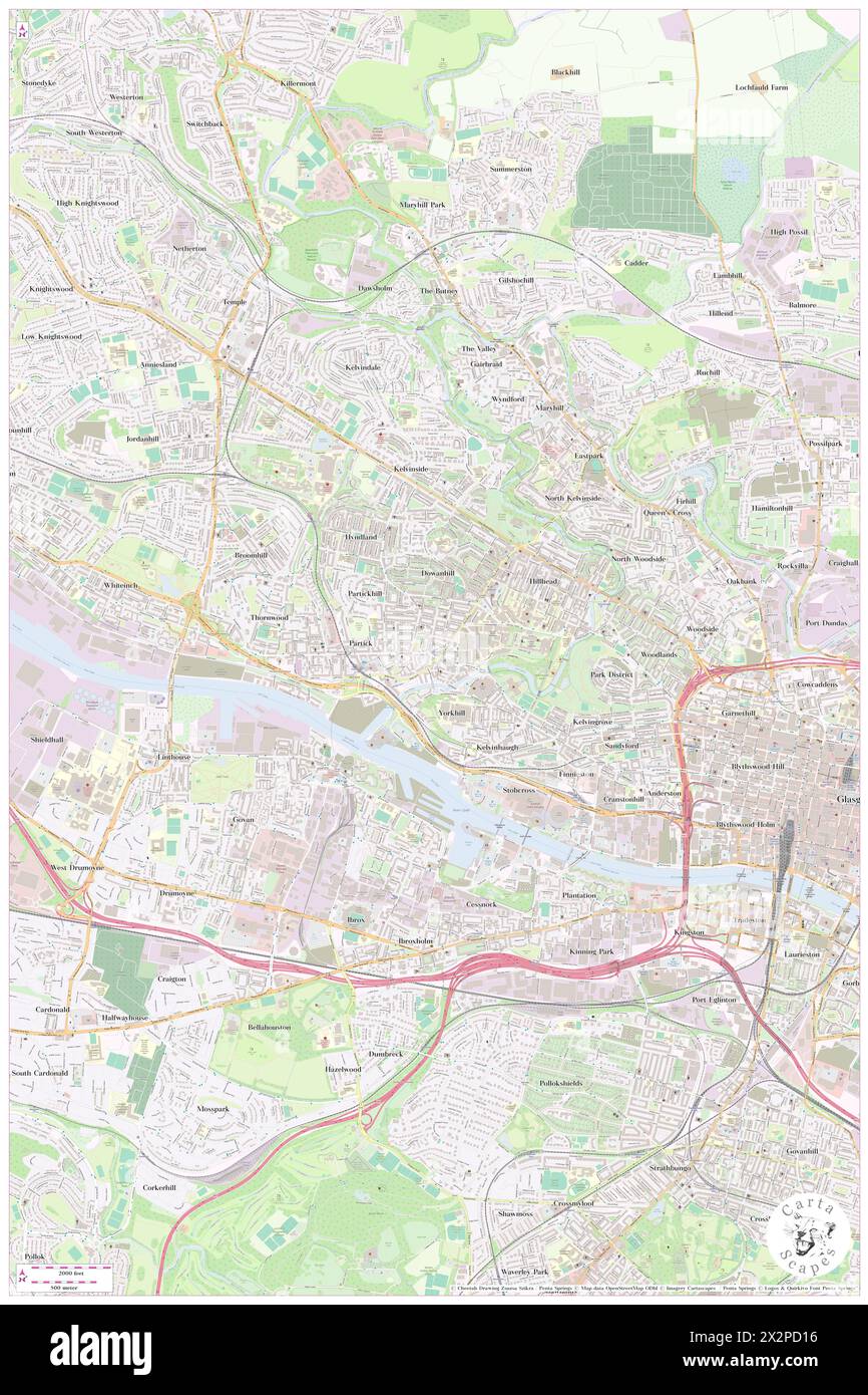 Glasgow subway map hi-res stock photography and images - Alamy