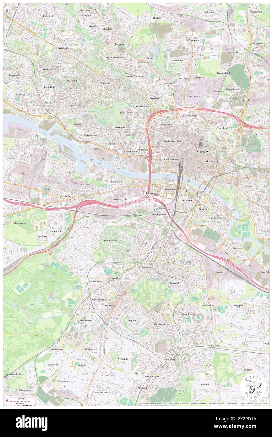 Glasgow subway map hi-res stock photography and images - Alamy