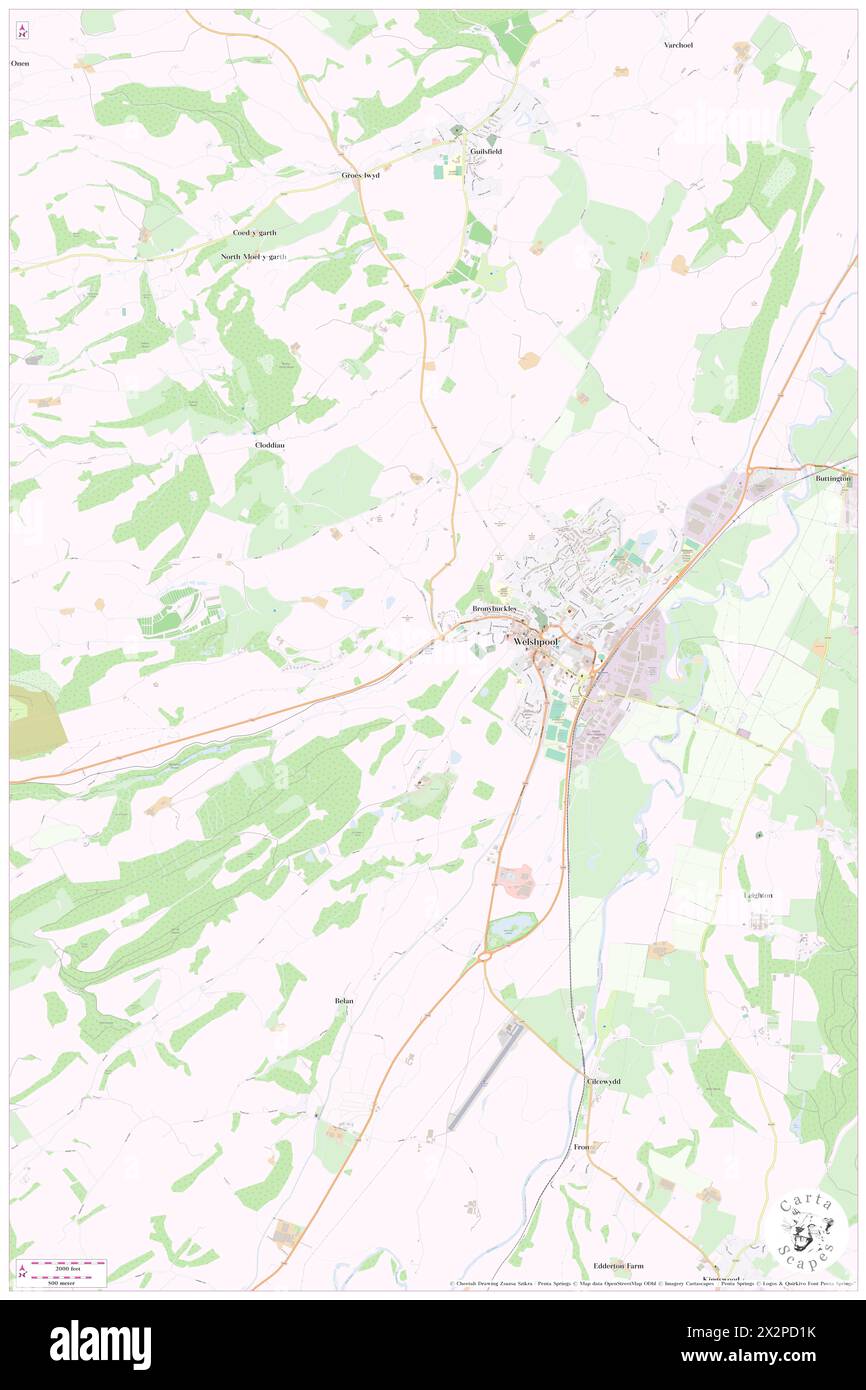 Welshpool Raven Square Station, Sir Powys, GB, United Kingdom, Wales, N ...