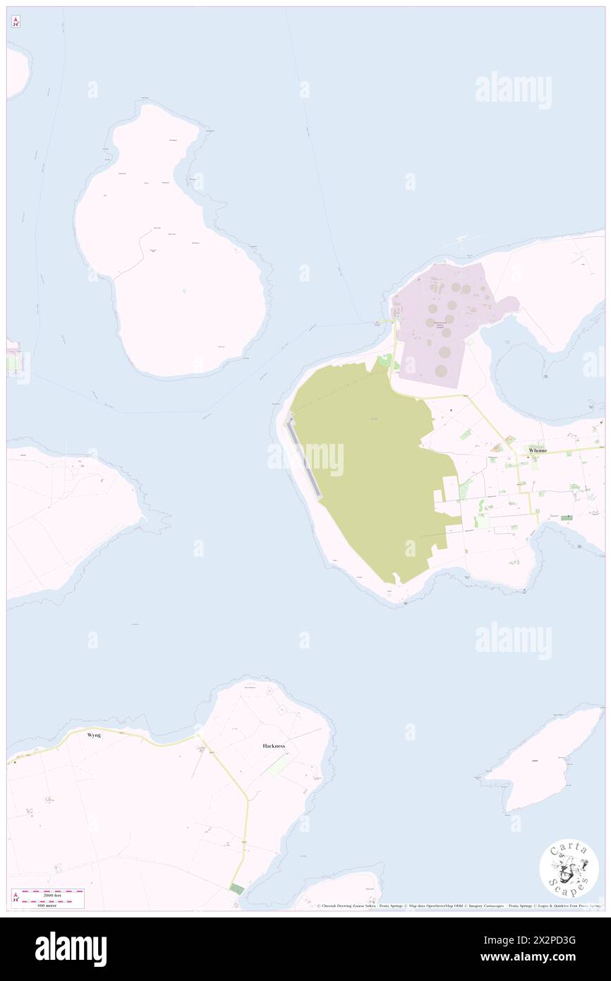 Flotta Airport, Orkney Islands, GB, United Kingdom, Scotland, N 58 49 ...