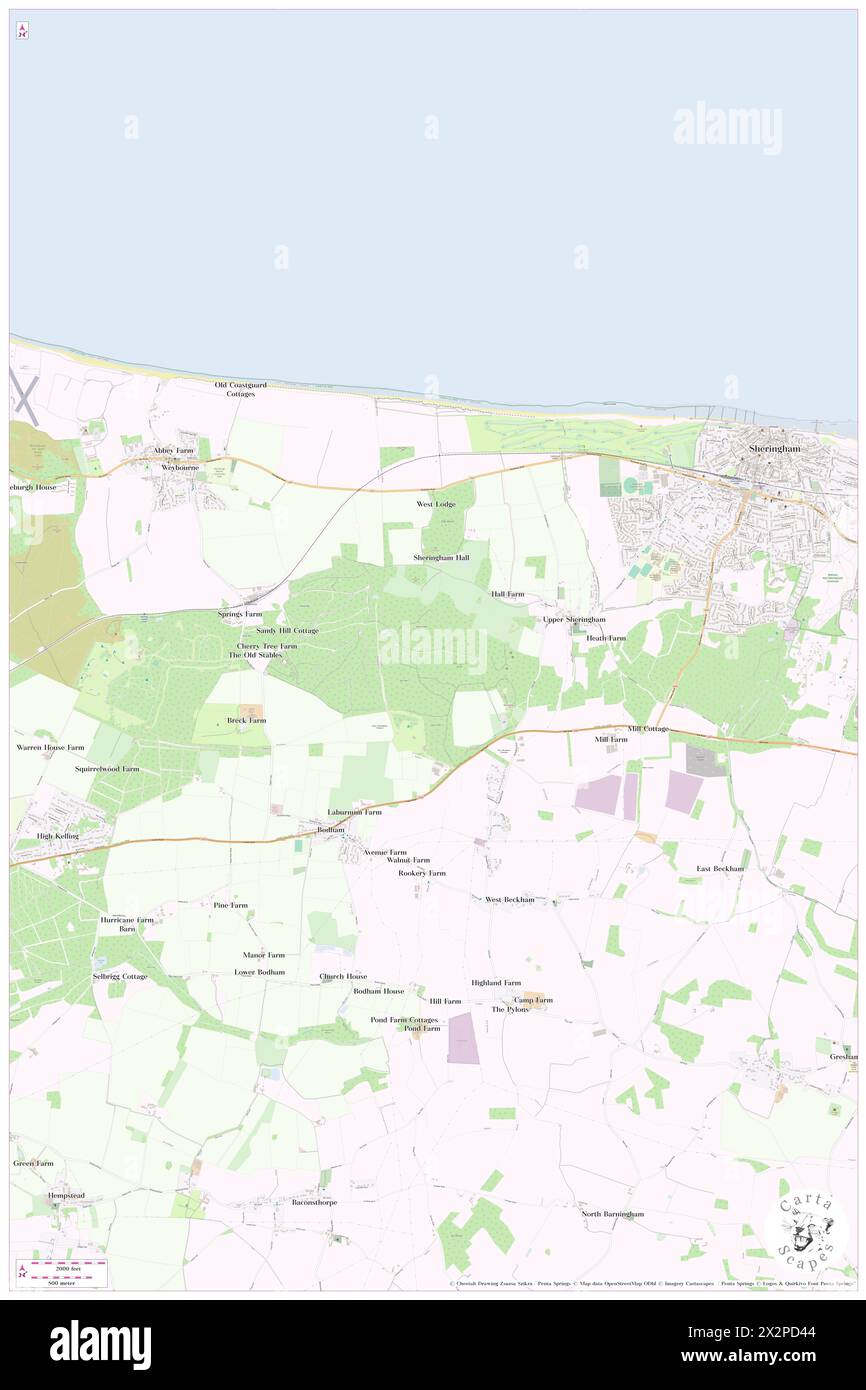 Sheringham Park, Norfolk, GB, United Kingdom, England, N 52 55' 45'', N ...