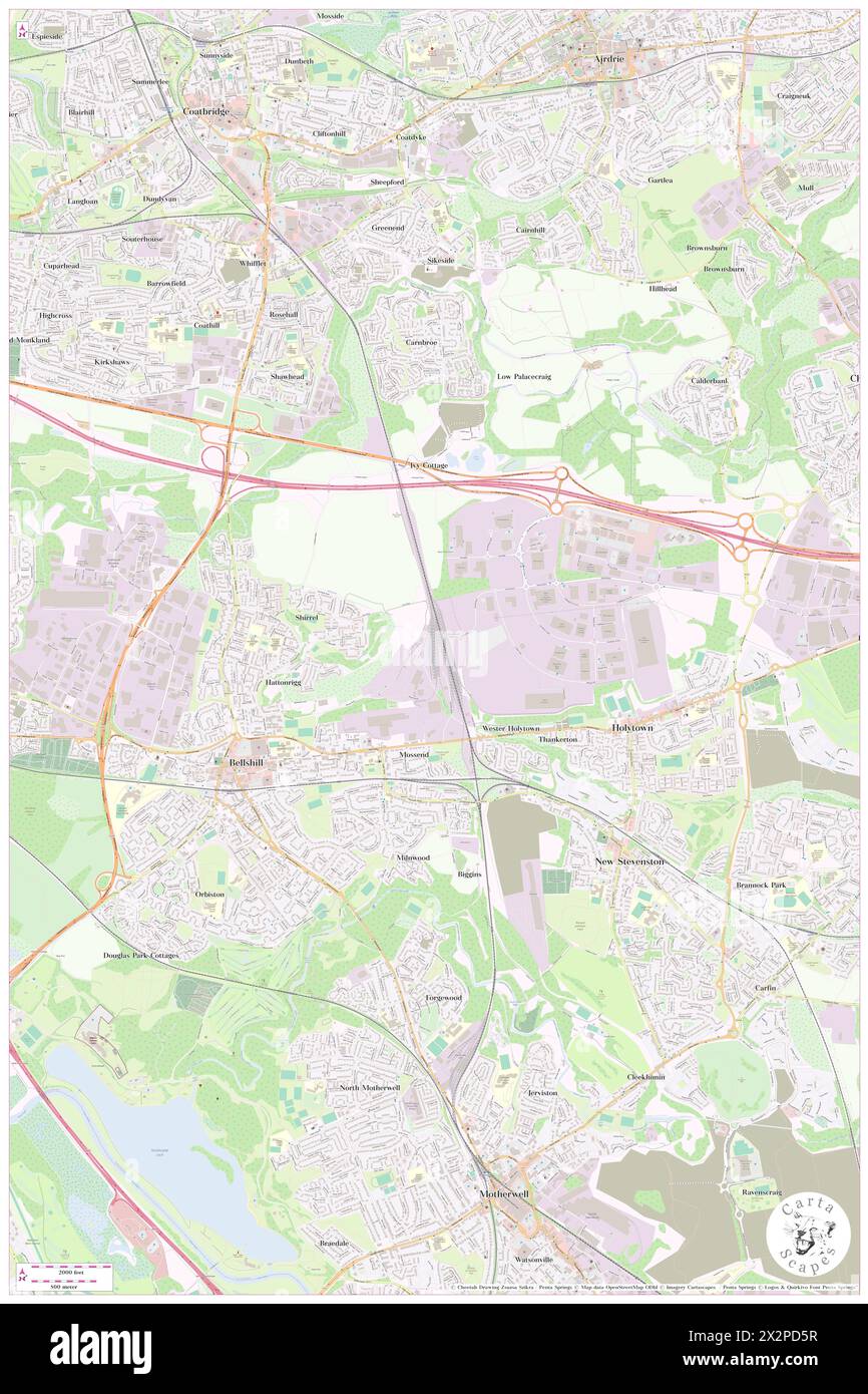 Mossend Yard, North Lanarkshire, GB, United Kingdom, Scotland, N 55 49 ...