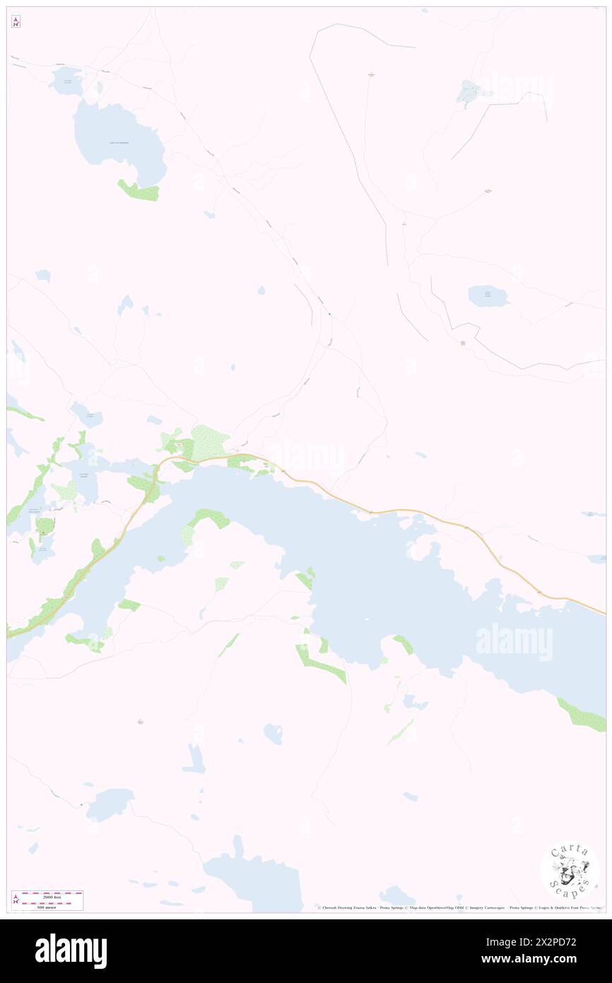 Loch Assynt, Highland, GB, United Kingdom, Scotland, N 58 11' 28'', S 5 ...