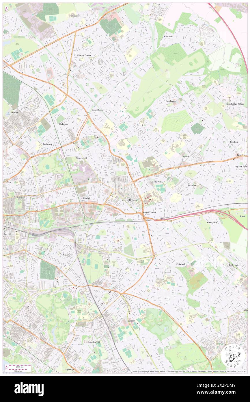 Old liverpool map hi-res stock photography and images - Alamy