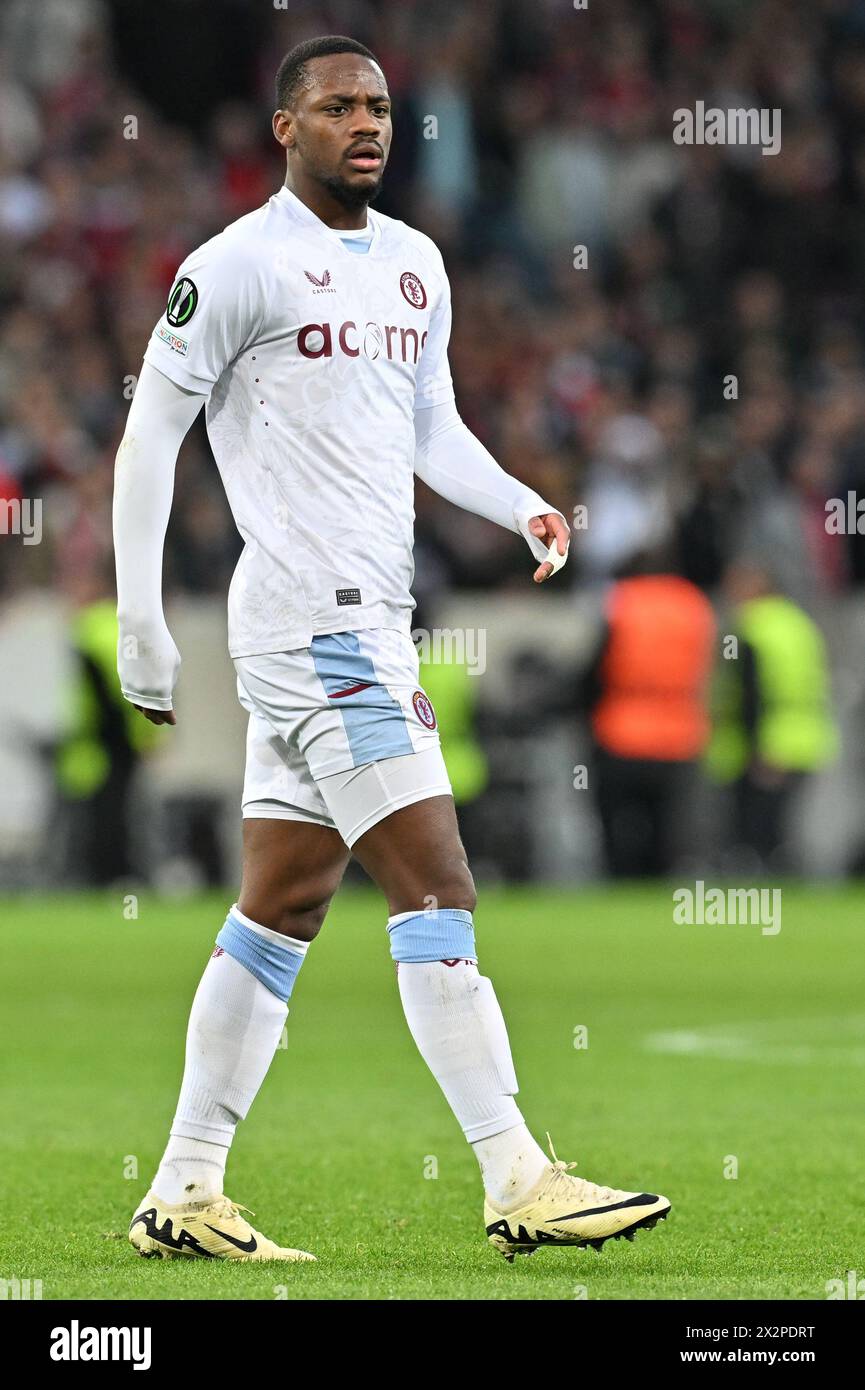Jhon Duran (24) of Aston Villa pictured during the Uefa Conference ...
