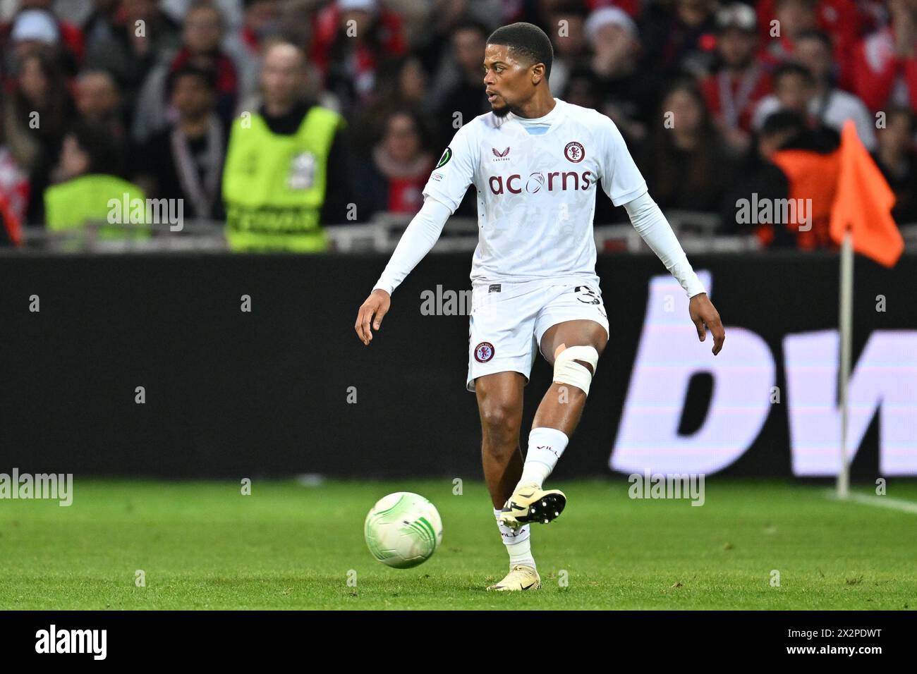 Leon Bailey (31) of Aston Villa pictured during the Uefa Conference ...