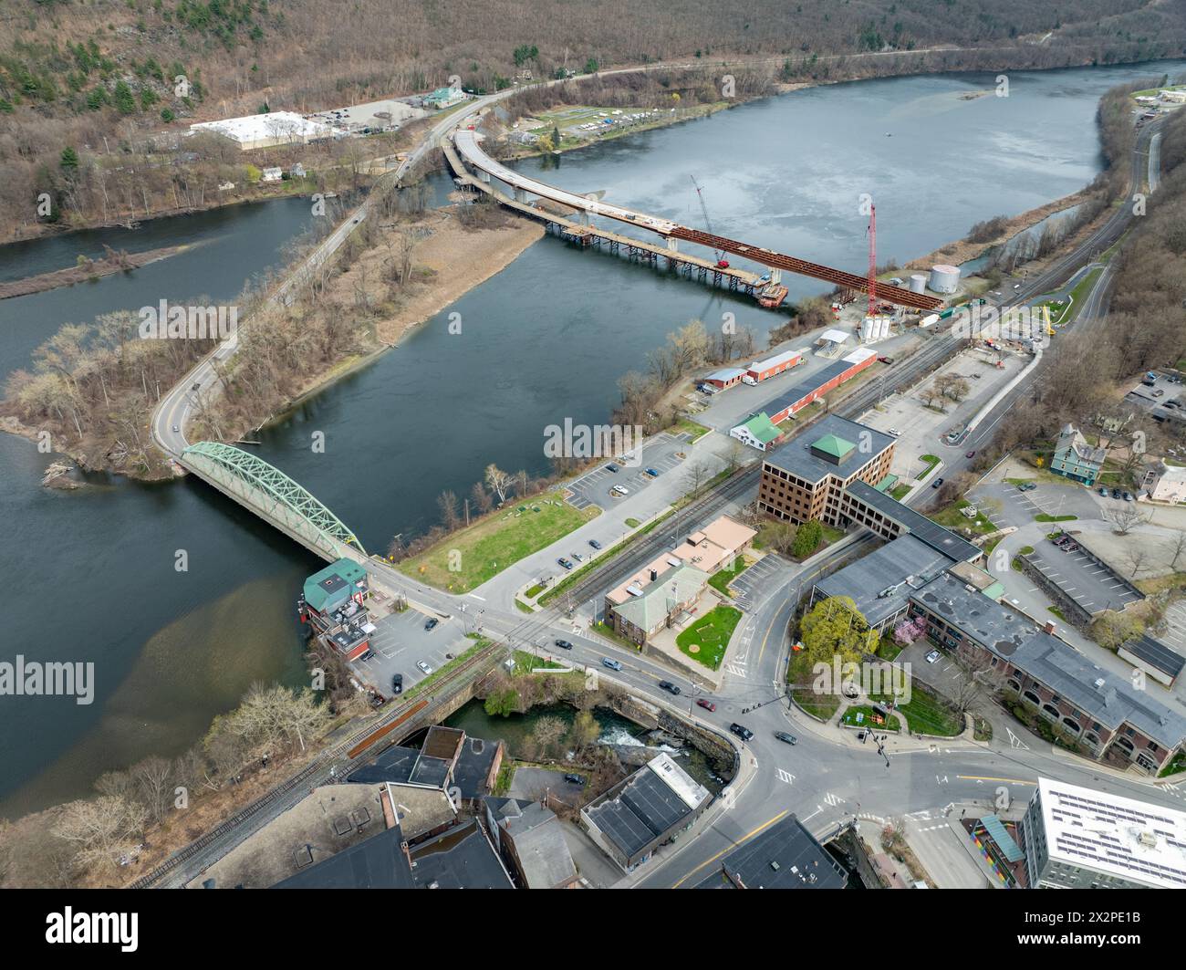 Aerial view connecticut hi-res stock photography and images - Alamy