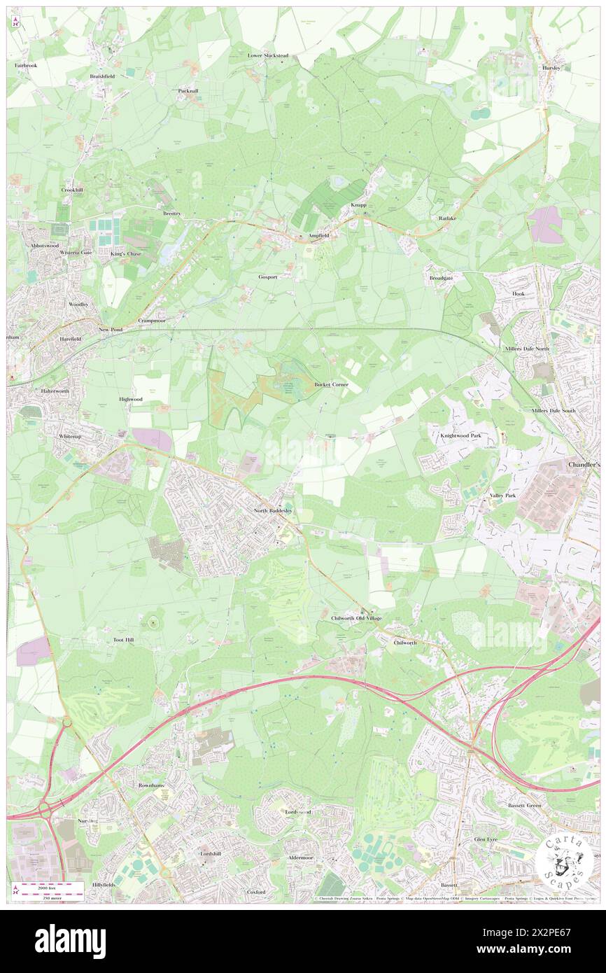 North Baddesley, Hampshire, GB, United Kingdom, England, N 50 58' 38 ...