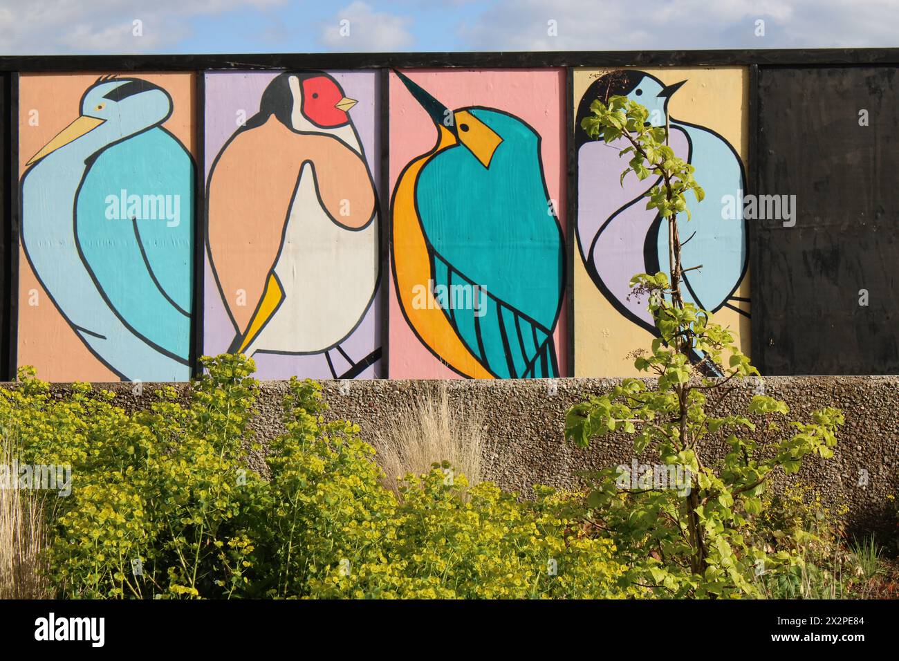 Mayfield Depot Manchester's newest urban park Stock Photo - Alamy