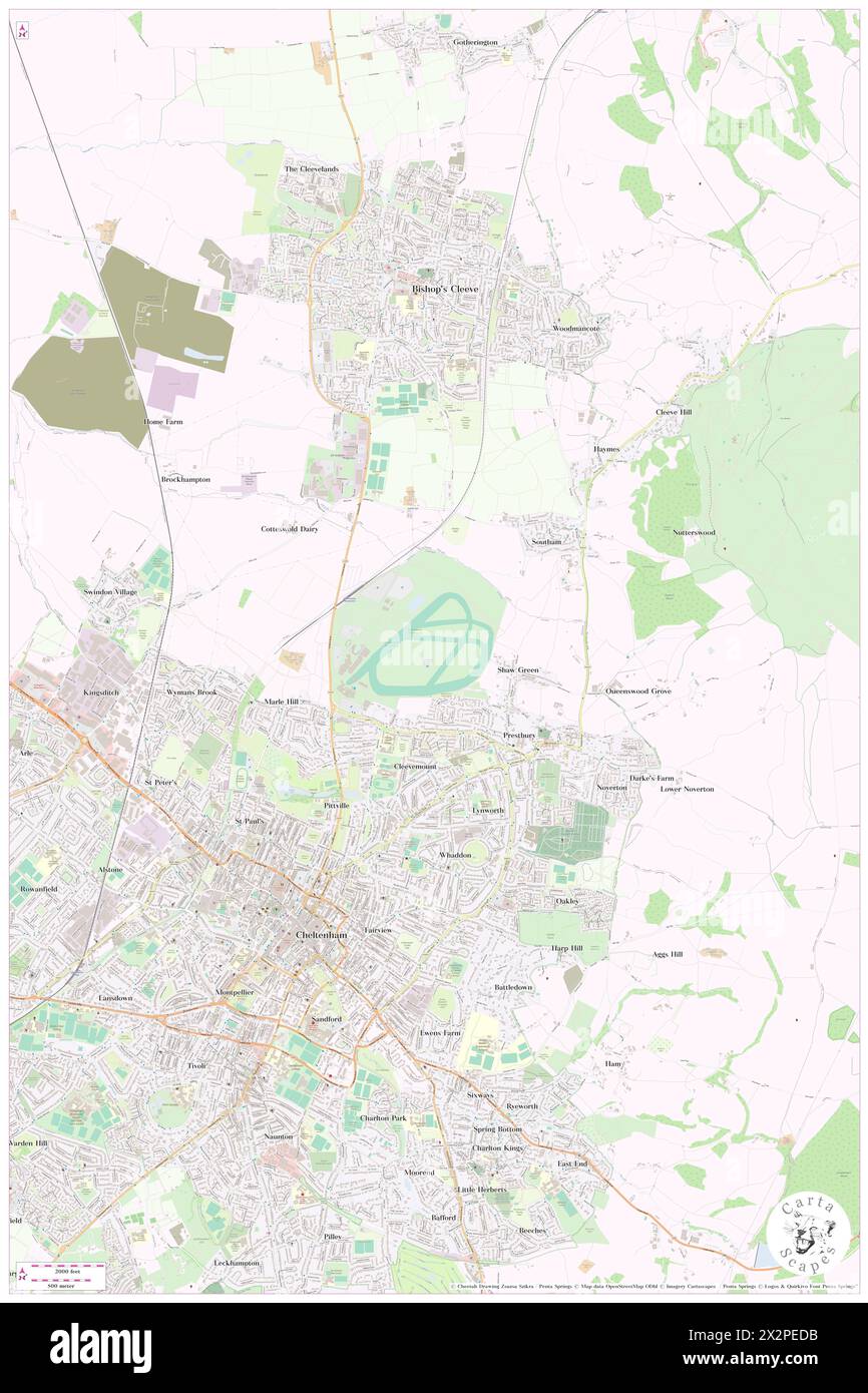Map of cheltenham racecourse hi-res stock photography and images - Alamy