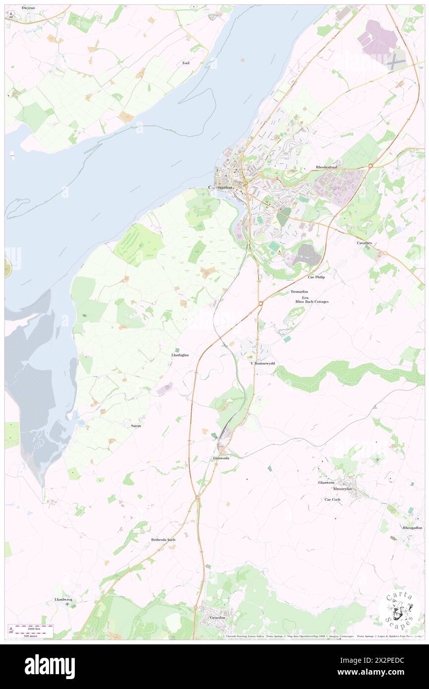 Bontnewydd, Gwynedd, GB, United Kingdom, Wales, N 53 6' 58'', S 4 16' 5 ...