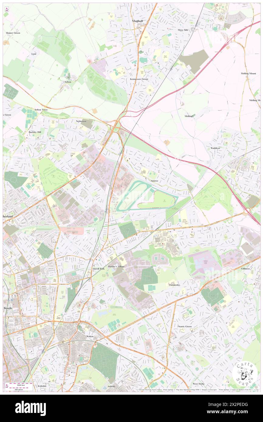 Aintree Racecourse, Sefton, GB, United Kingdom, England, N 53 28' 35 ...