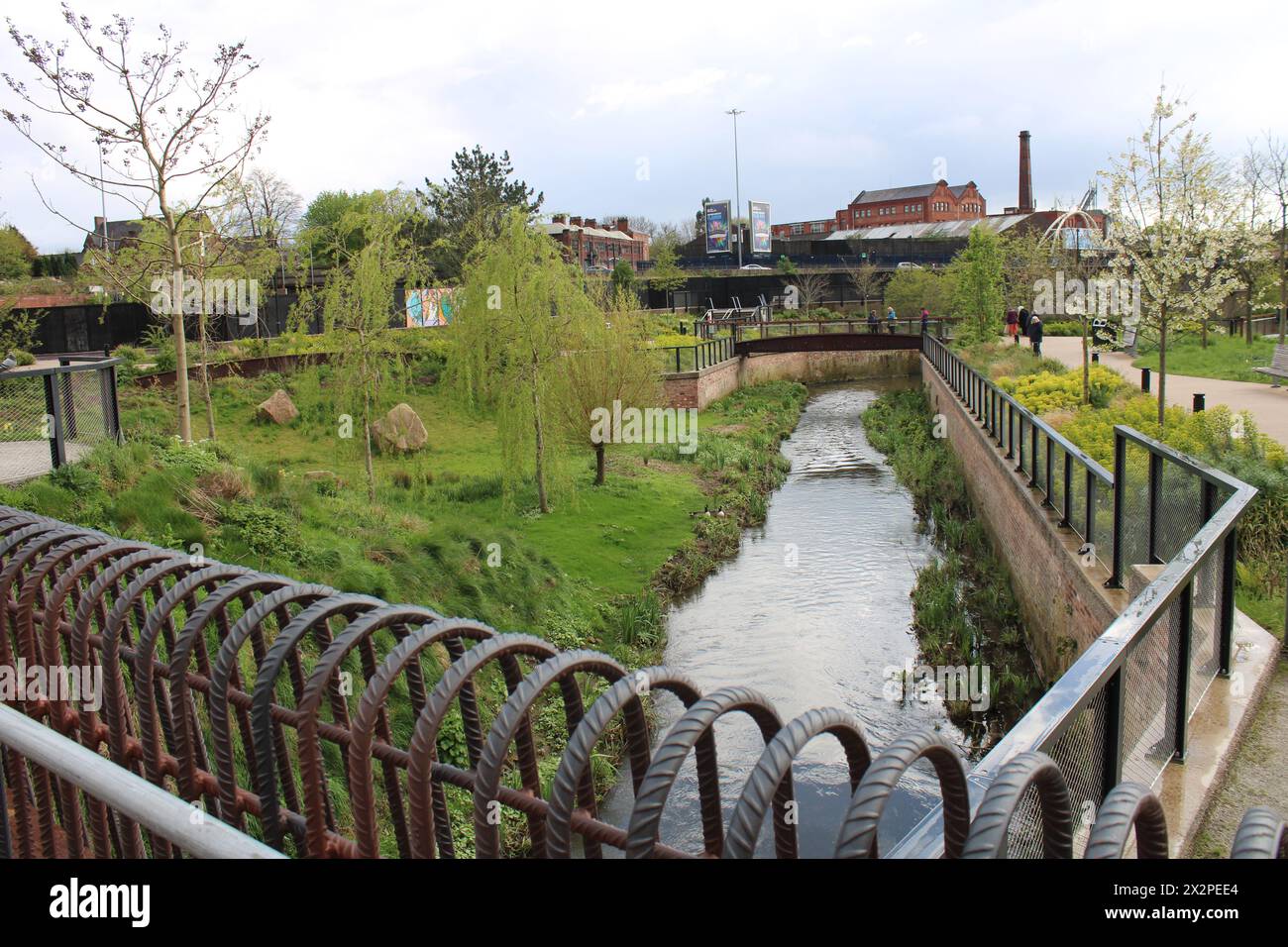 Mayfield Depot Manchester's newest urban park Stock Photo - Alamy