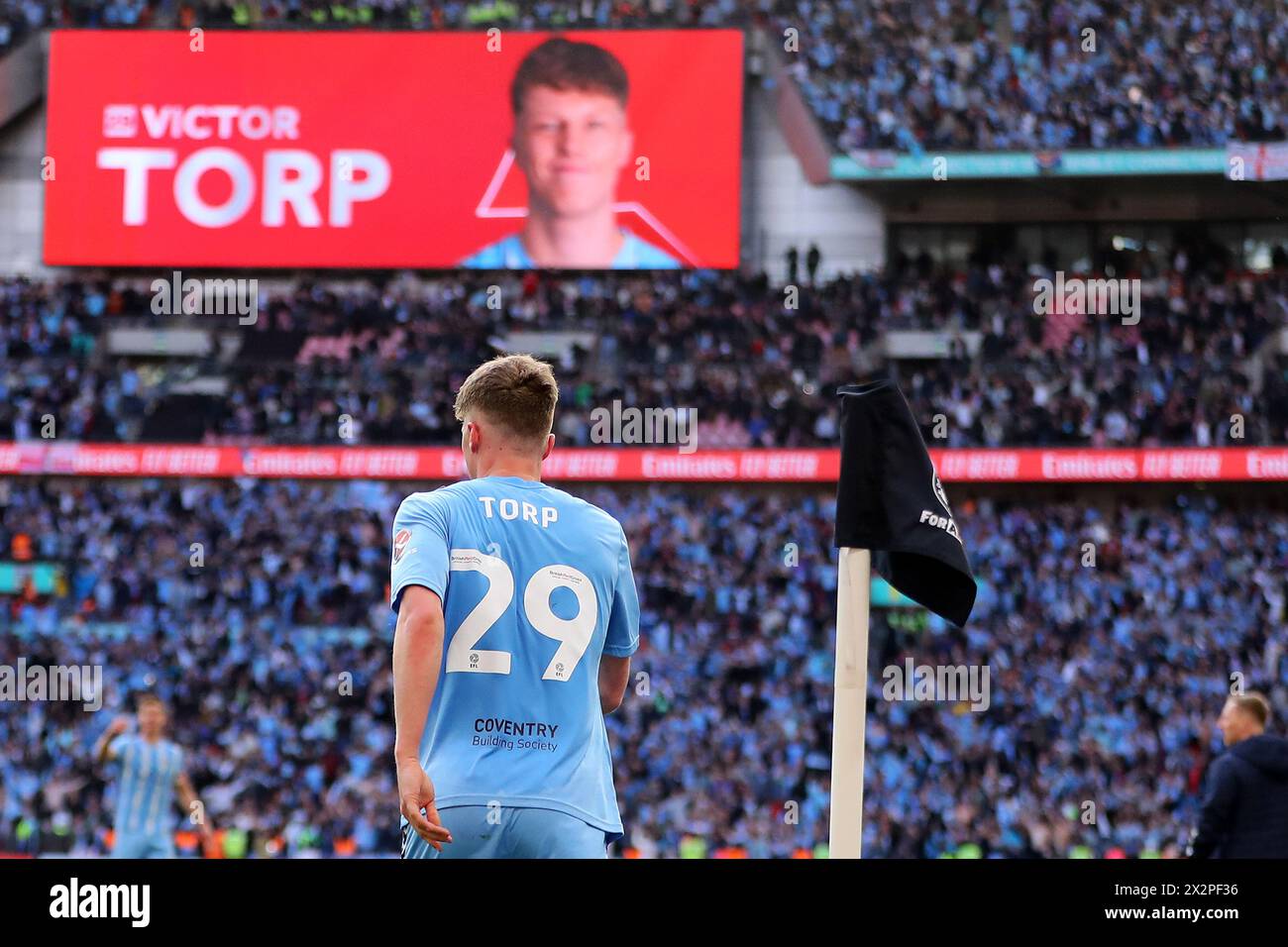 Coventry fa cup final 2024 victor torp hi-res stock photography and ...