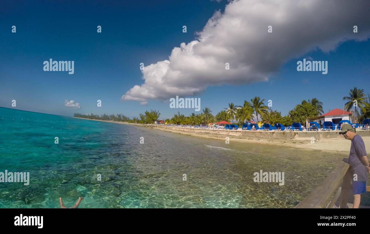 Tropical beach of Princess Cays Island in Bahamas Stock Photo - Alamy