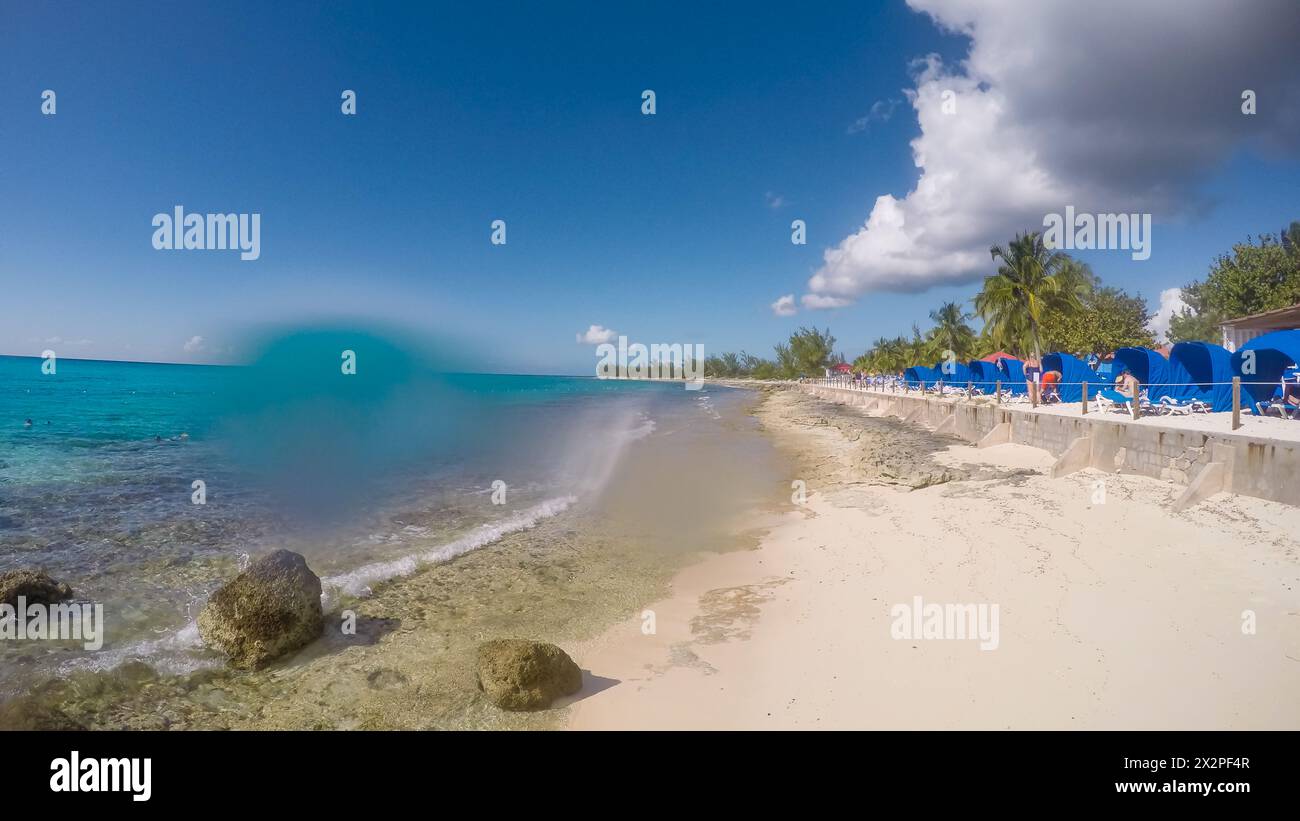 Tropical beach of Princess Cays Island in Bahamas Stock Photo - Alamy