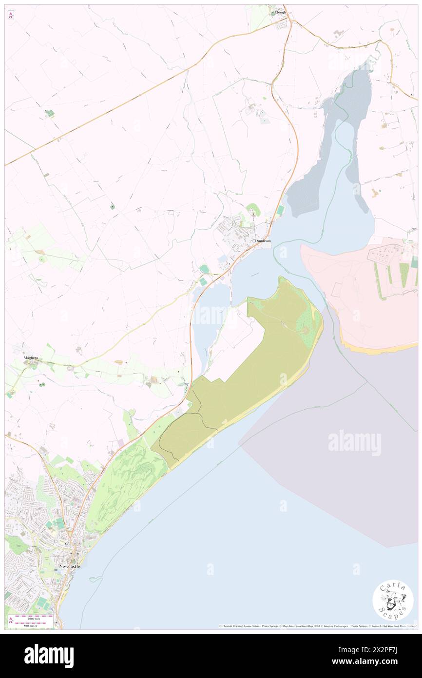 Dundrum Inner Bay South, GB, United Kingdom, Northern Ireland, N 54 14 ...