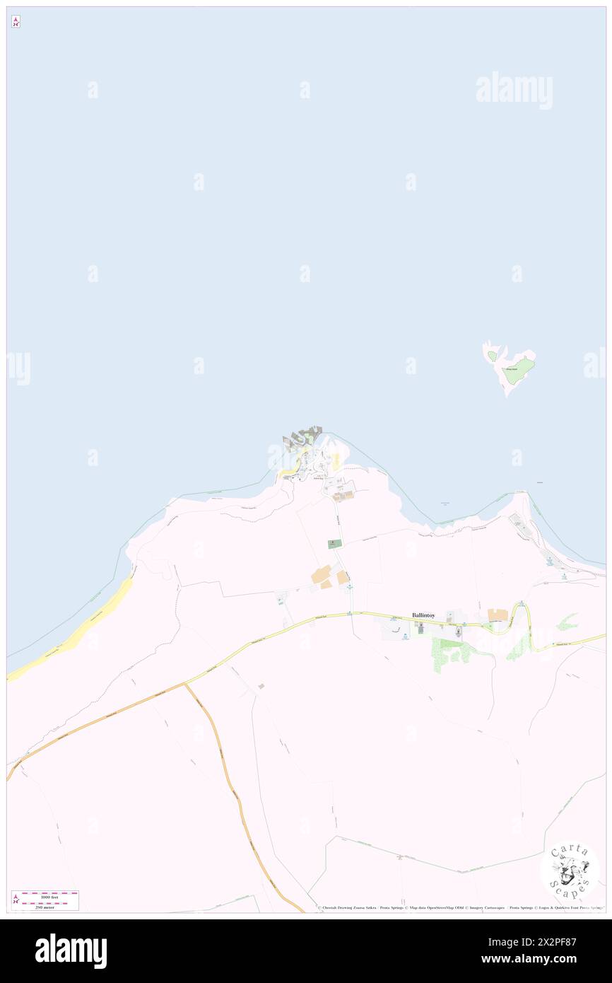 Ballintoy harbour Cut Out Stock Images & Pictures - Alamy