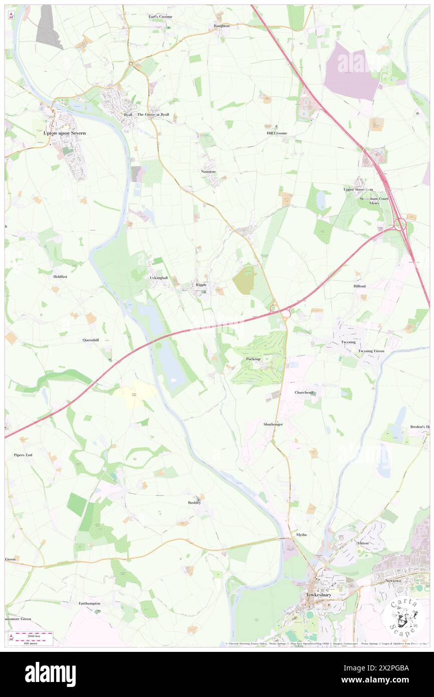 M50 Motorway, , GB, United Kingdom, , N 52 1' 58'', S 2 10' 44'', map ...