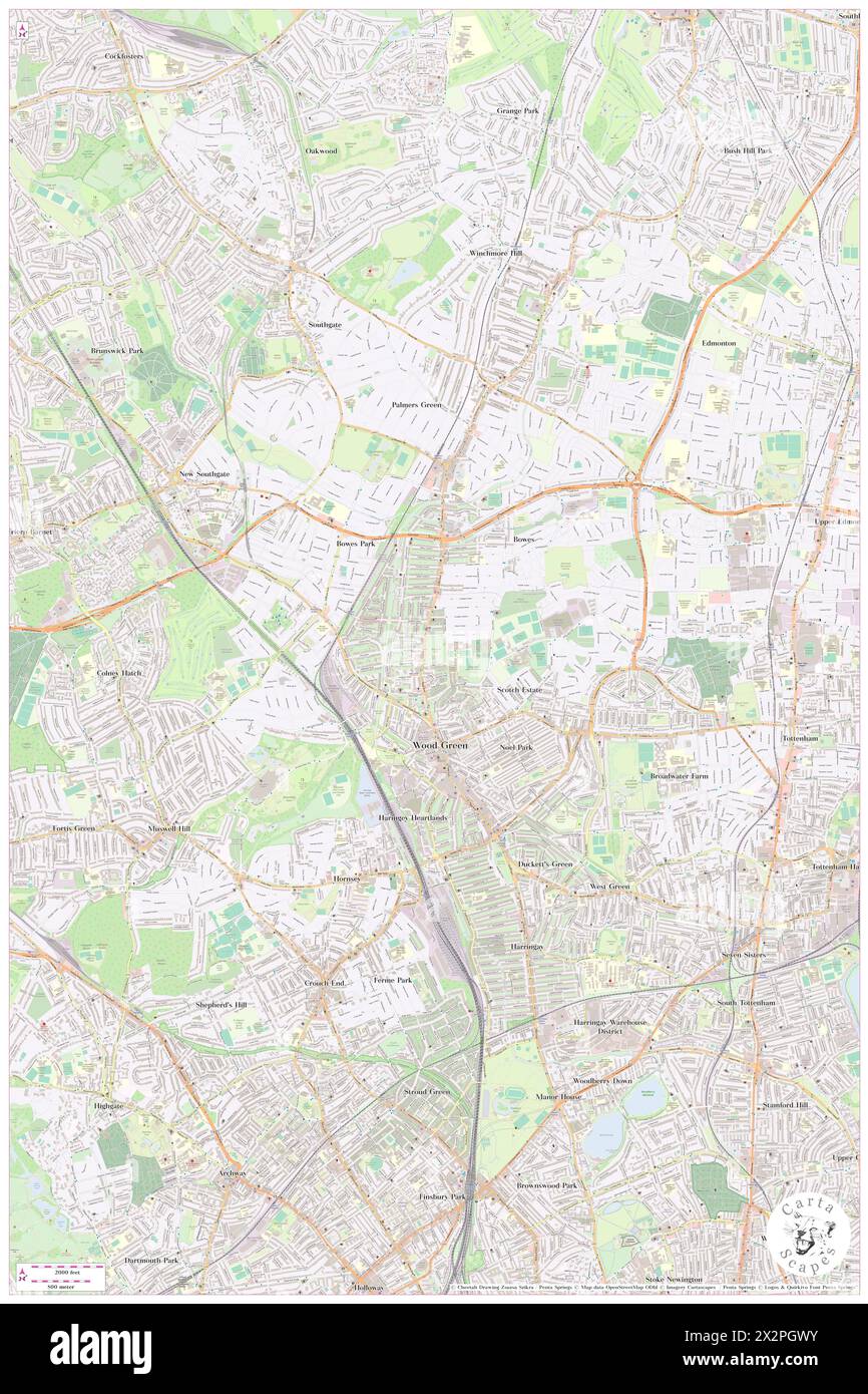 Woodside Park, Greater London, GB, United Kingdom, England, N 51 36' 14 ...