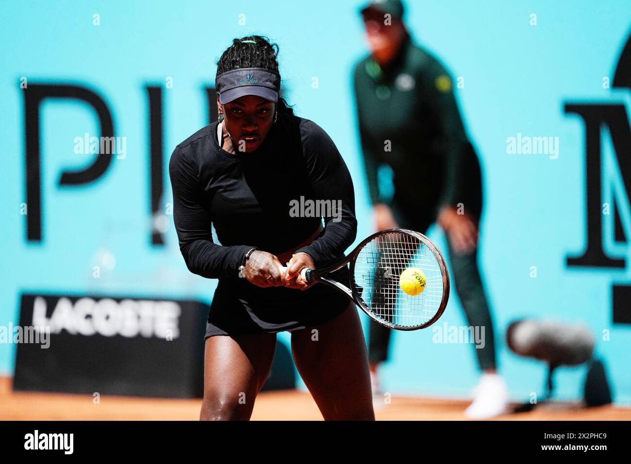 Sachia Vickery of United States in action against Jessica Bouzas of ...