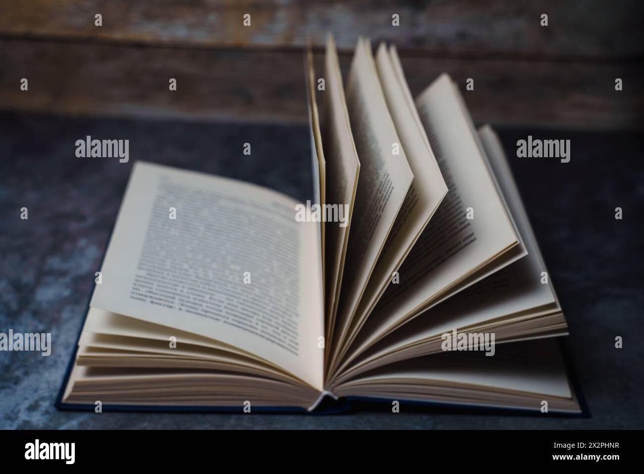 The Open Book Stock Photo - Alamy