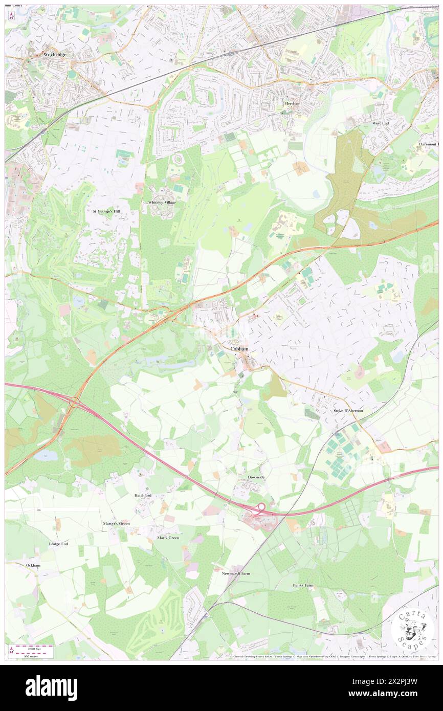 Cobham Lodge, Surrey, GB, United Kingdom, England, N 51 19' 56'', S 0 ...